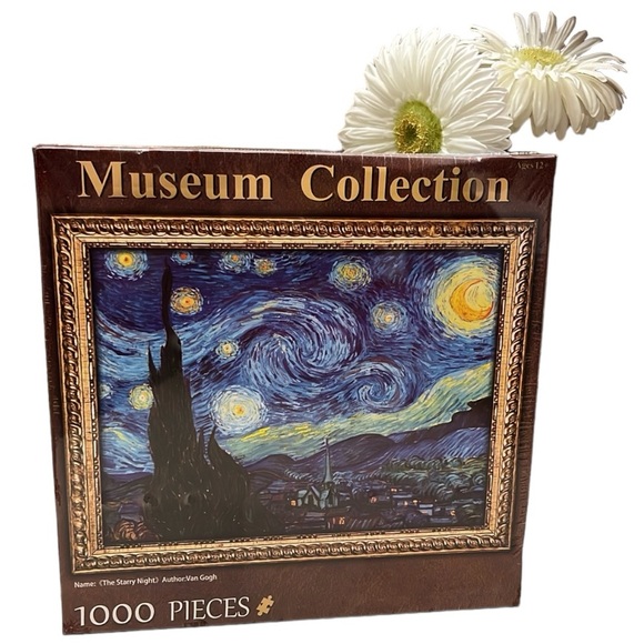 Games | New Van Gogh The Starry Night Puzzle Museum Collection | Poshmark